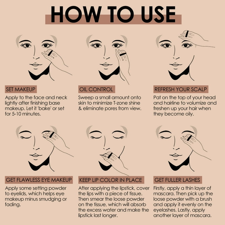 How To Apply Makeup Powder | Saubhaya Makeup