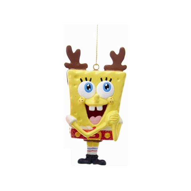 SpongeBob Squarepants Reindeer Ornament - Walmart.com