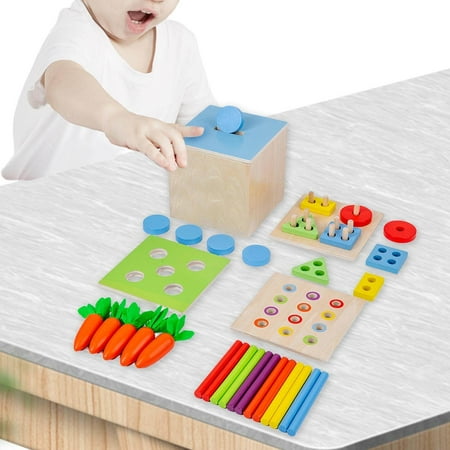 pitrice Object Permanence Box Hand Child Development Eye Coordination ...