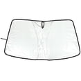 Car windshield sunshade; blocks UV rays and heat, keeping the interior ...