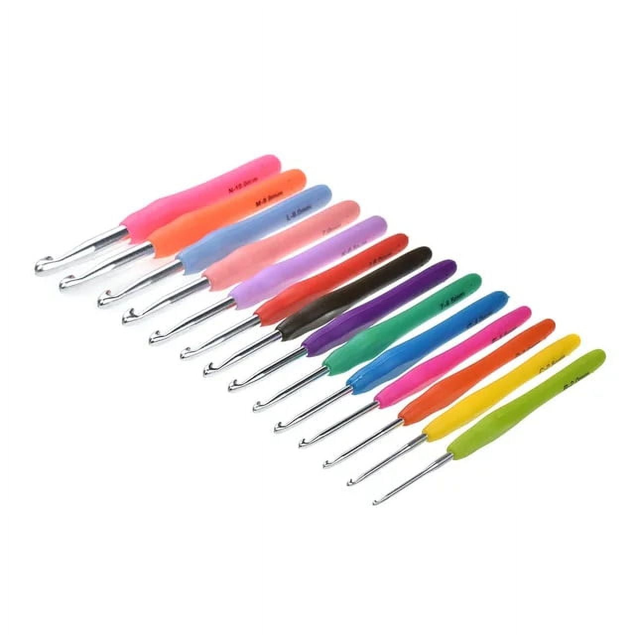 Click here for Generic 14 Size Crochet Hooks Set 2mm(B)-10mm(N) E... prices