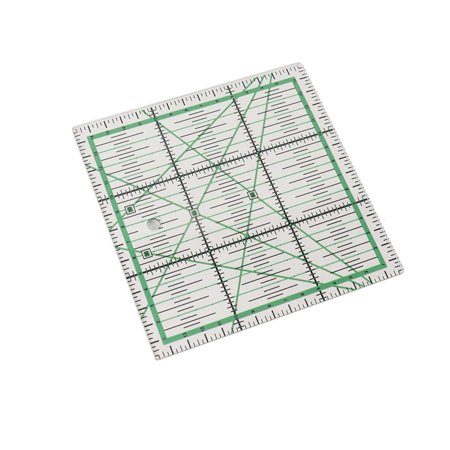 Grid Quilt Rulers, Transparent Reusable Quilting Ruler Precise Scale ...