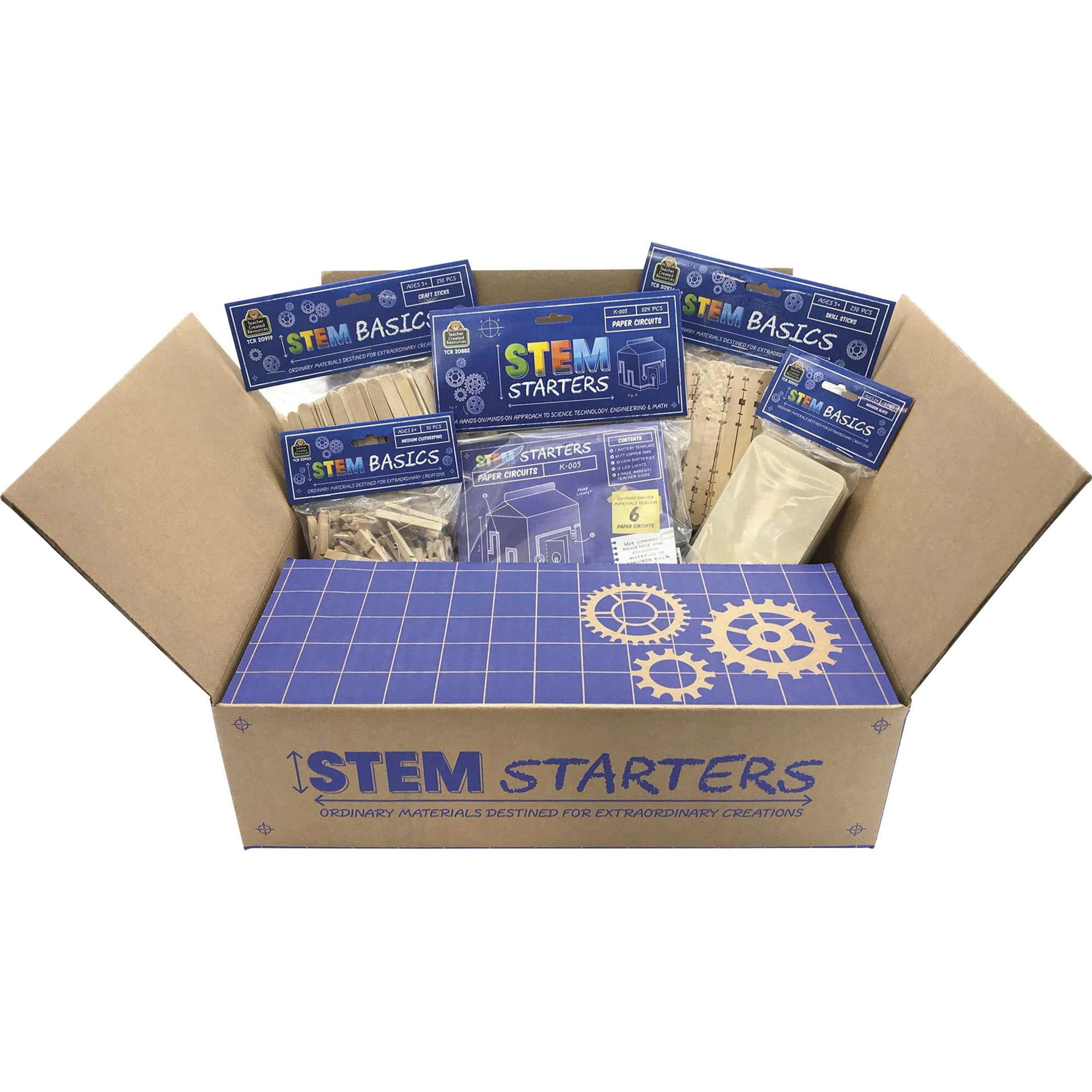Teacher Created Resources, TCR2088201, 3-9 STEM Paper Circuits Kit, 1 ...