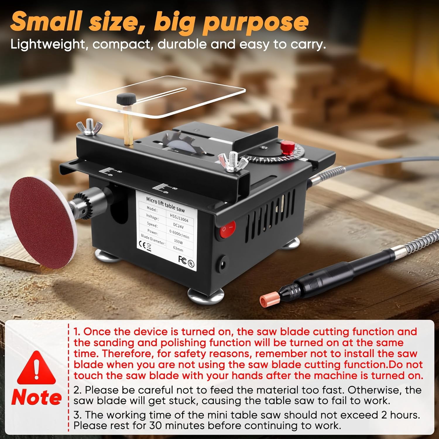 Mini Table Saw , Mini Multi-Functional Table Saw For Crafts Mini Saw