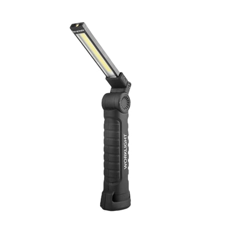 LED COB light USB Rechargeable Folding 360 Degree Rotary Flashlight ...