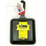 Lodge Seasoned 5-Inch Square Cast Iron Skillet, Perfect for Small ...