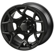 Fairway Alloys Aluminum Rim FA119 AGGRESSOR 12X7in Machined Gloss Black ...