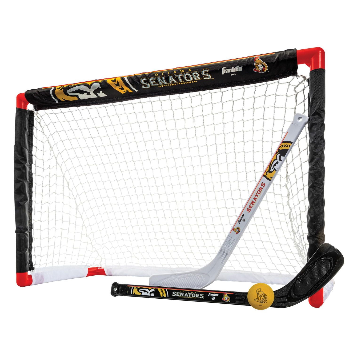 Click here for Franklin Sports Nhl Senators Mini Hockey Set - Kid... prices