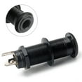 Copper Guitar Bass Barrel Jack Cylinder Input Output Jacks with 3 ...
