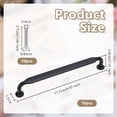 Alloy Cabinet Drawer Handles Black 177x15x28mm - Walmart.com