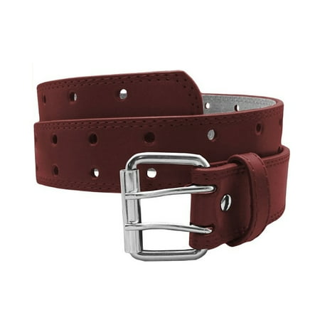 Eurosport - EURO Womens Thick Wide 2 Hole Leather Belt - Fashion Double ...