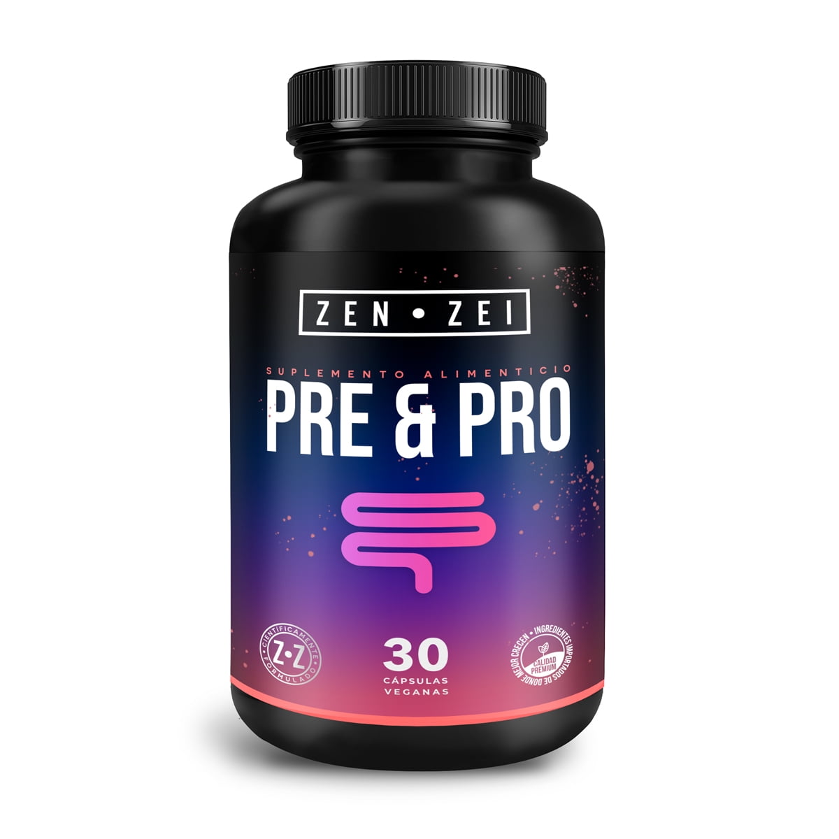 ZENZEI Suplemento Inteligente Pre & Pro Biotic Repara Tu Sistema ...