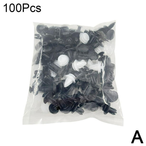 50/100X Fender Liner Fastener Rivet Push Clips Retainer 6 Size ...