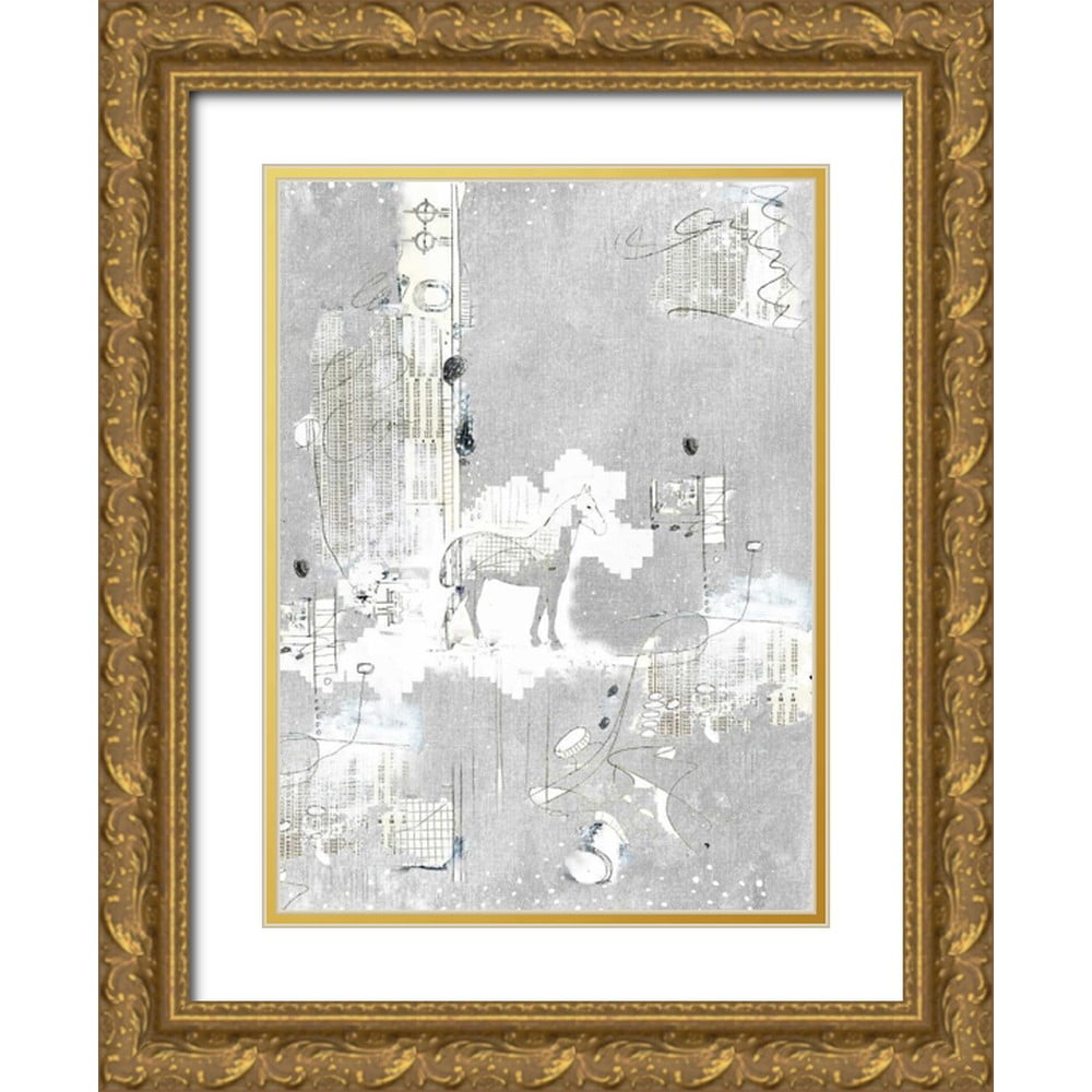 Ogren, Sarah 19x24 Gold Ornate Wood Framed with Double Matting Museum Art Print Titled ...