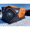 Eskimo QuickFish™ 3HD, Pop-Up Portable Shelter, No-Trip Door, Red/Black, Three Person, 46075 ...