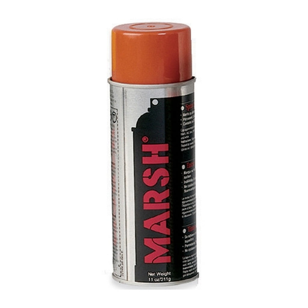 Marsh Orange Spray Stencil Ink (12 Can/Case) - Walmart.com