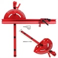 1 Set Miter Gauge and Fence with Track Stop Sawing Assembly Angle Ruler ...