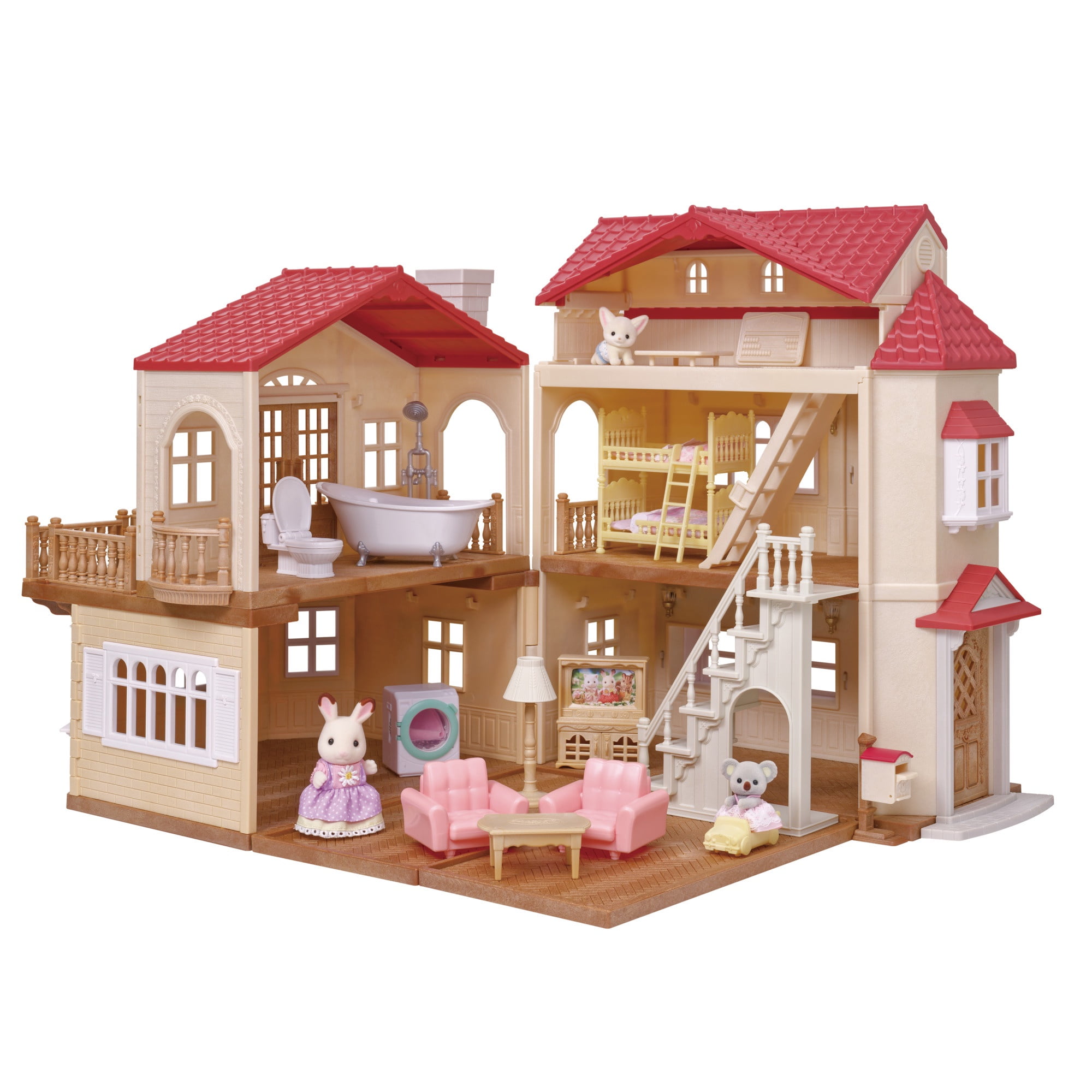 Click here for Calico Critters Red Roof Country Home Gift Set  Do... prices