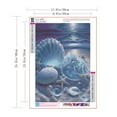 Aoderun 5D Seashell Diamond Painting Kit, Full Drill Gem Art, DIY Beads ...