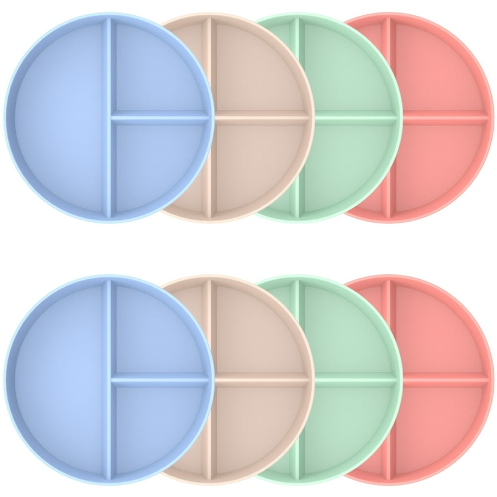 Click here for Generic 8pcs Toddler Divided Plates Set Unbreakabl... prices