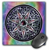 3dRose Star of Fey Pagan Wiccan Magickal Sigil Art, Mouse Pad, 8 by 8 ...