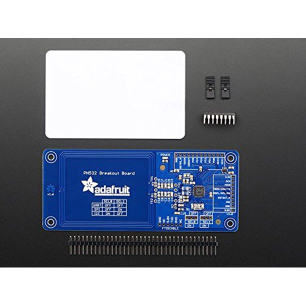 Adafruit PN532 NFC/RFID controller breakout board - Walmart.com ...