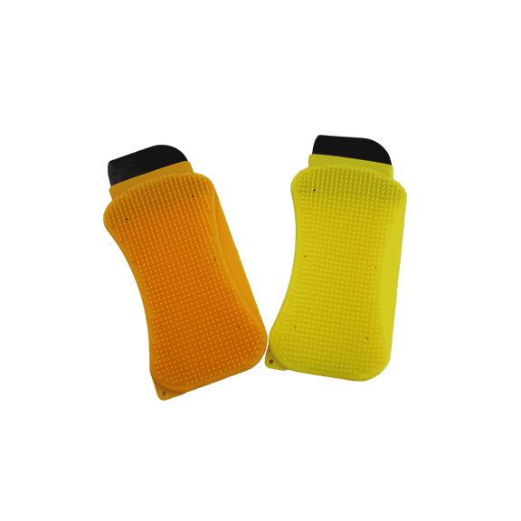 Magic Silicone Sponge Scrubber - 4pc BPA Free Dish Cleaning Brush ...