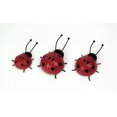Things2Die4 Metal Ladybug Art Sculptures Garden Decor Indoor/ Outdoor ...