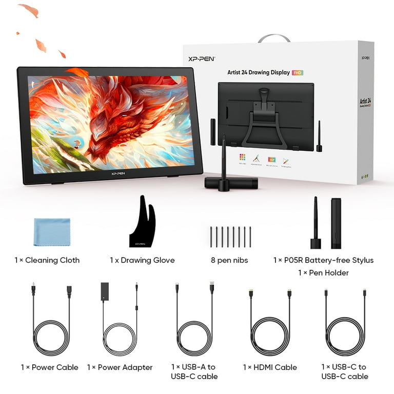XPPen Artist 24 Pro Graphic Monitor, 24in FHD Digital Art XPPen Artist 24 Pro Graphic Monitor, 24in FHD Digital Art