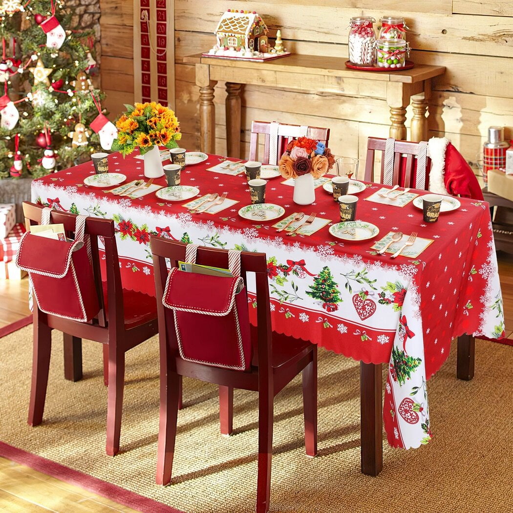 Click here for Coofit Christmas Tablecloth  59 X 118 Inches Recta... prices