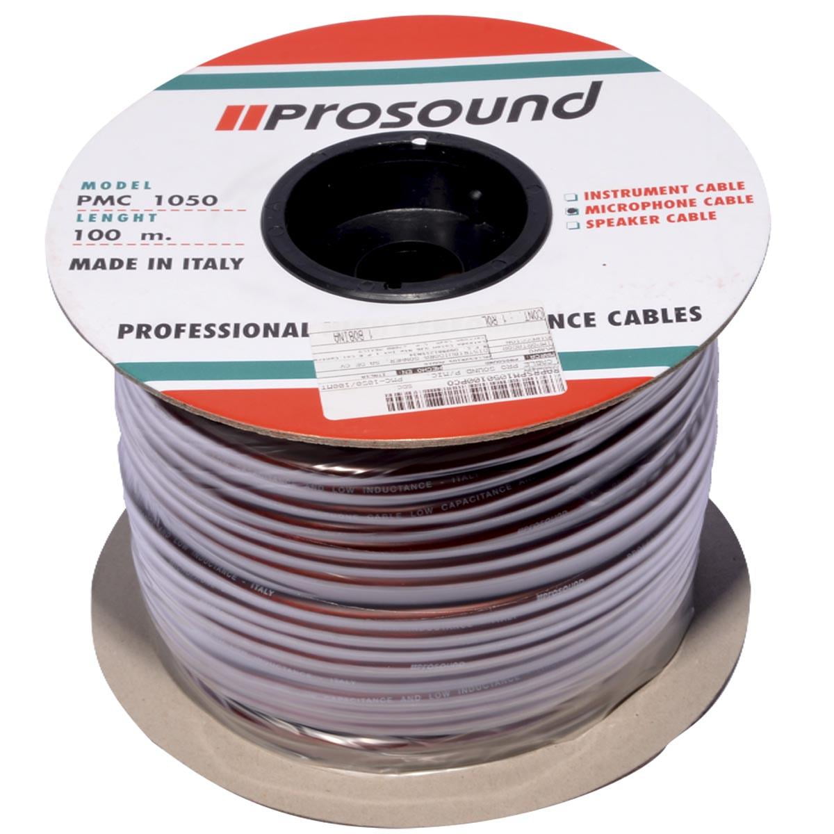 Cable para micrófono Prosound PMC- 1050 Profesional 100 Metros PRO ...