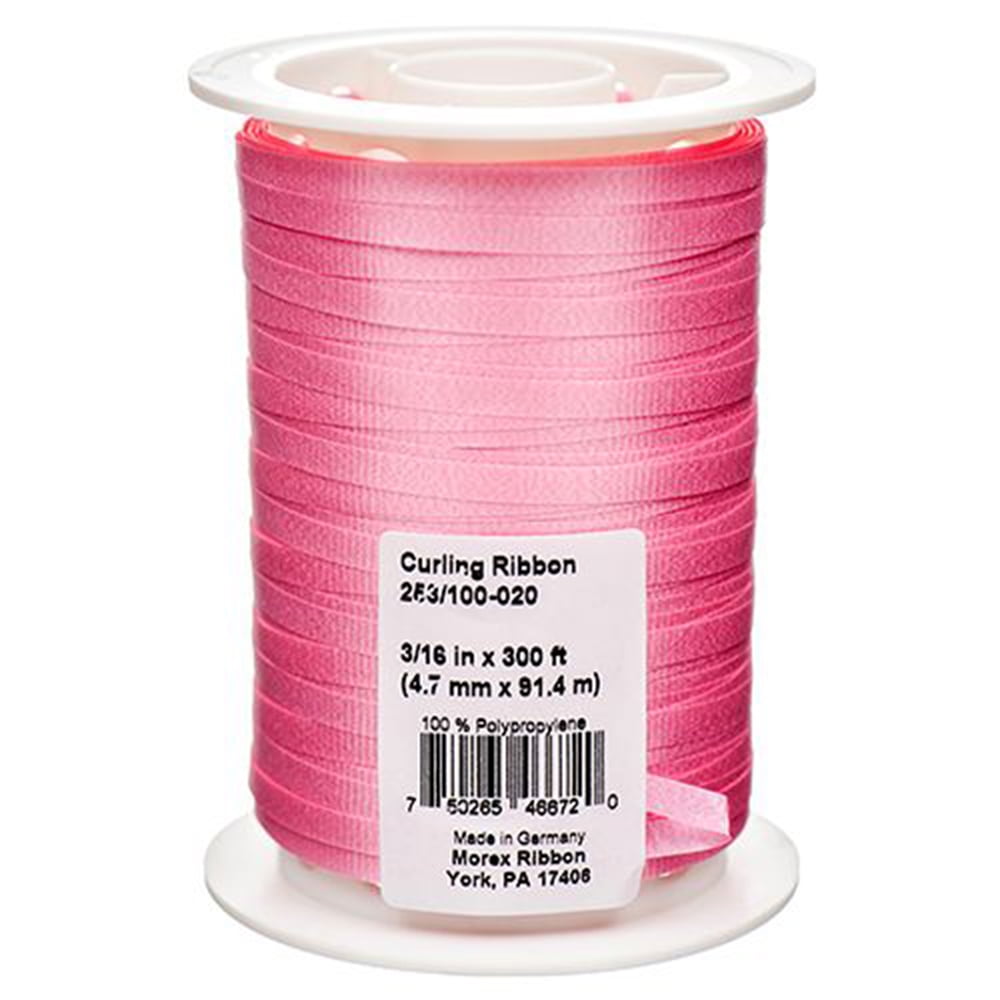 Crimped Curling Ribbon 100yd Pink by Unique | Walmart Canada