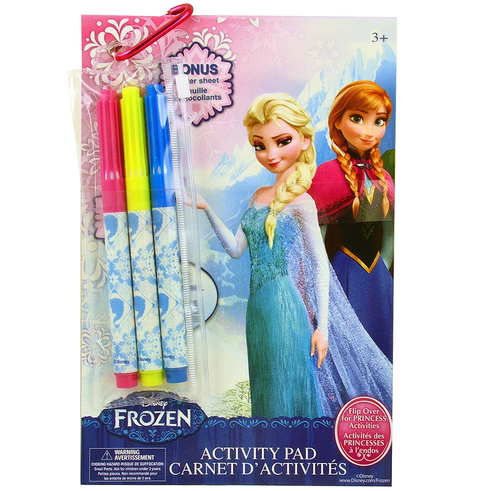 Disney Frozen 30337540 and Princess Activity Pad - Walmart.com