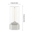 Zhouqiannn Portable Cordless LED Night Light with Operable Control ... Zhouqiannn Portable Cordless LED Night Light with Operable Control ...