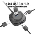 PYYAN-Multi-Port USB Extender Splitter with Cable,4 Port USB 3.0 Hub ...