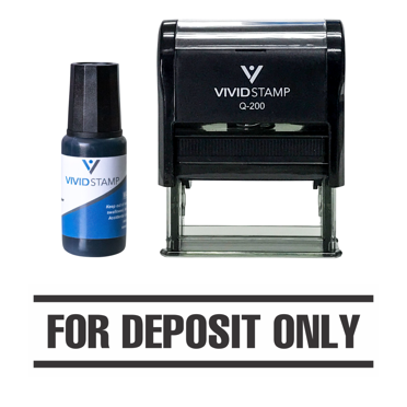 Stamp-Ever Pre-Inked Stamper – Entered Message, Blue Ink – Impression ...