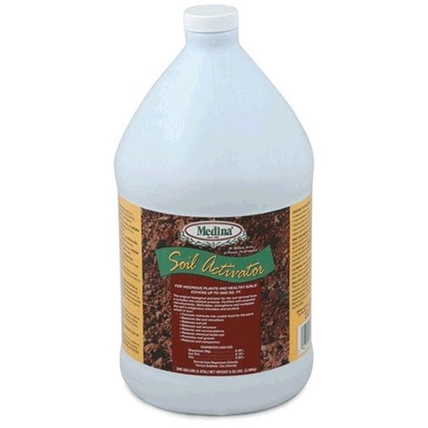Medina Soil Activator Organic Liquid Soil Activator Fertilizer, 1 gal ...