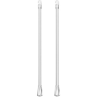 2 Pack 15"Transparent Blind Wand Replacement Parts with Hook and Grip ...