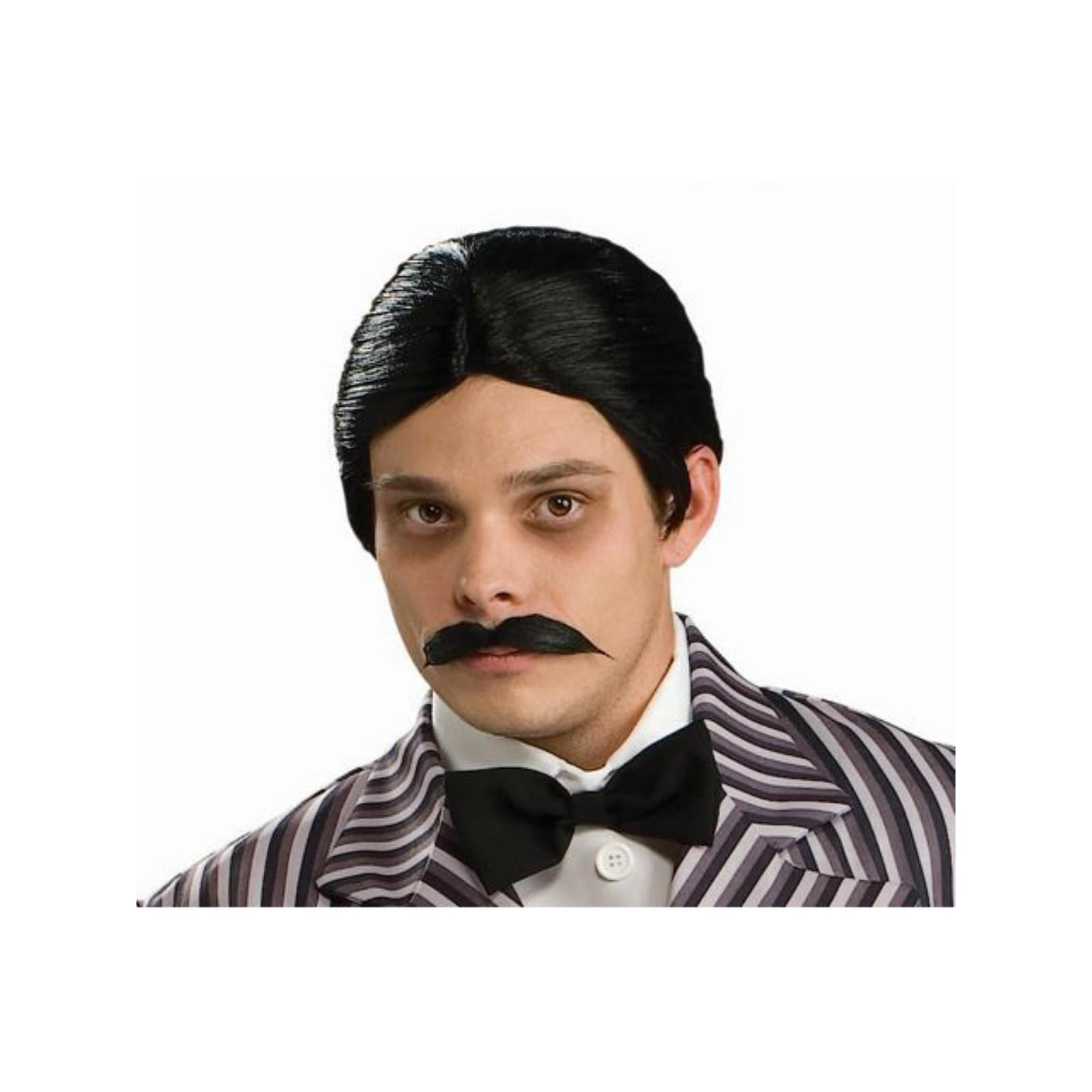 Gomez Addams Wig And Moustache Kit - Walmart.com