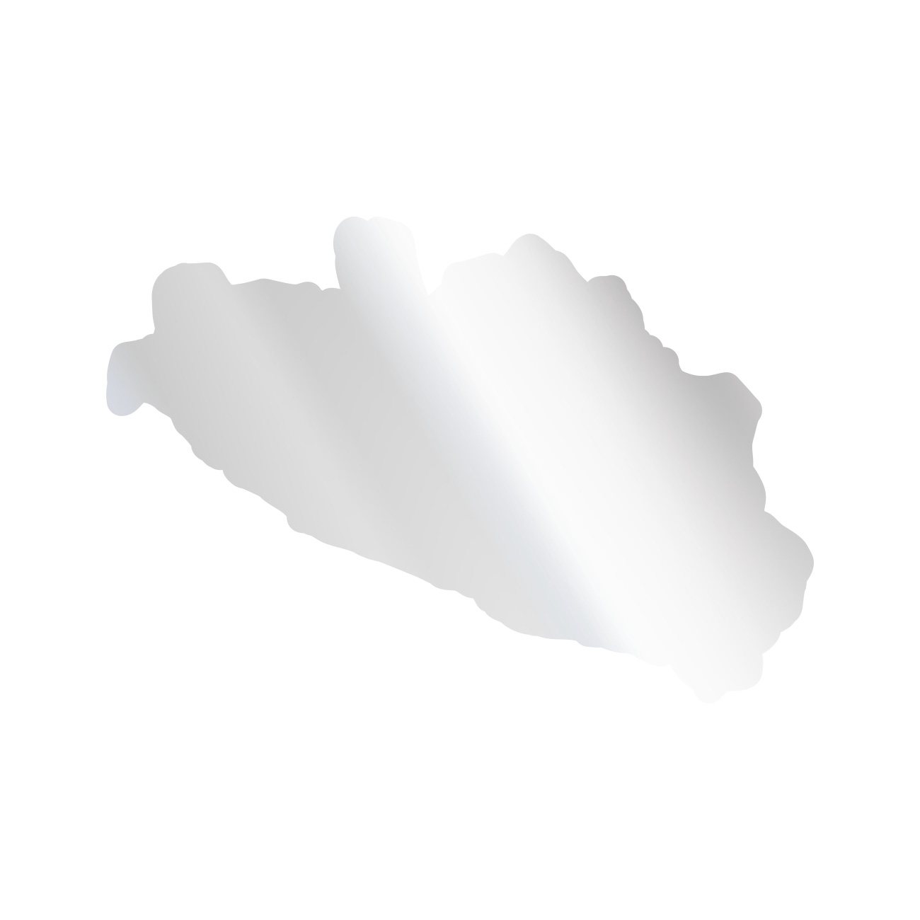 Guerrero State Shaped Sticker Decal Die Cut - Self Adhesive Vinyl - Weatherproof - Made in USA ...