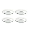 DLux 100 4-in Tear Drop Mini Appetizer Plates, Reusable White Plastic ...