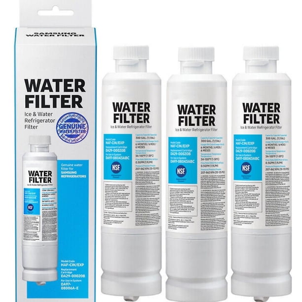 Water Filter DA97-17376B DA97-08006C HAF-QIN Refrigerator Water Filter ...