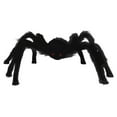 Kabnic Giant Fake Spider With Triangular Web For Halloween Indoor