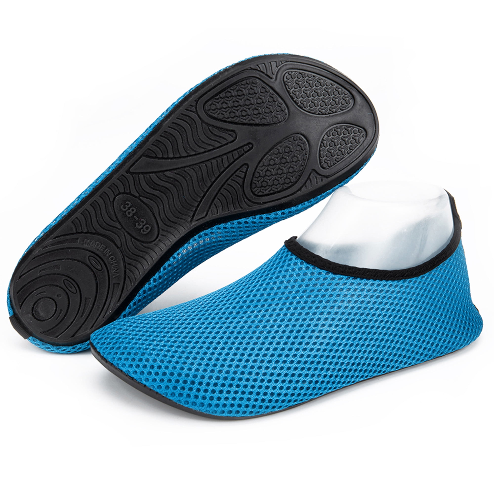 FUTATA Mens Womens Water Shoes Non Slip Swim Beach Shoes Dive Surf ...