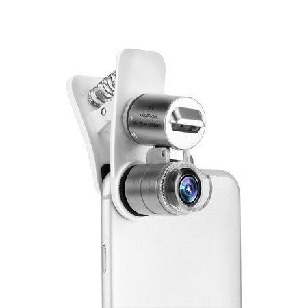 Clip-on Microscope 60 Times Magnification With Currency Check Function ...