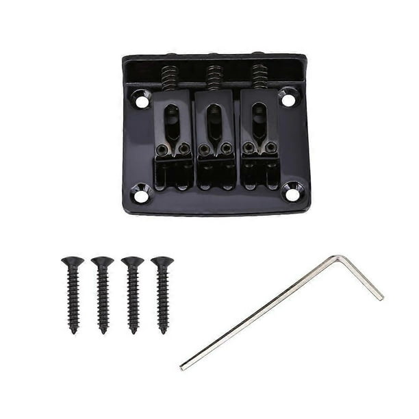 Durable 3-string Fixed Guitar Bridge Replacement Parts for Cigarbox ...