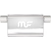 MagnaFlow Performance Exhaust Muffler 11226: 2.5"/2.5" Inlet/Outlet ...