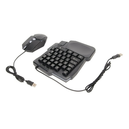 Keypad Mouse Adapter Set, Portable Keyboard Mouse Converter Set RGB ...