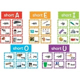 Teacher Created Resources Short Vowels Pocket Chart Cards, 205 Pieces ...