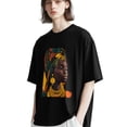 Men's T Shirts, Rustic Tribal Headscarf Necklace Black Woman T-Shirt ...